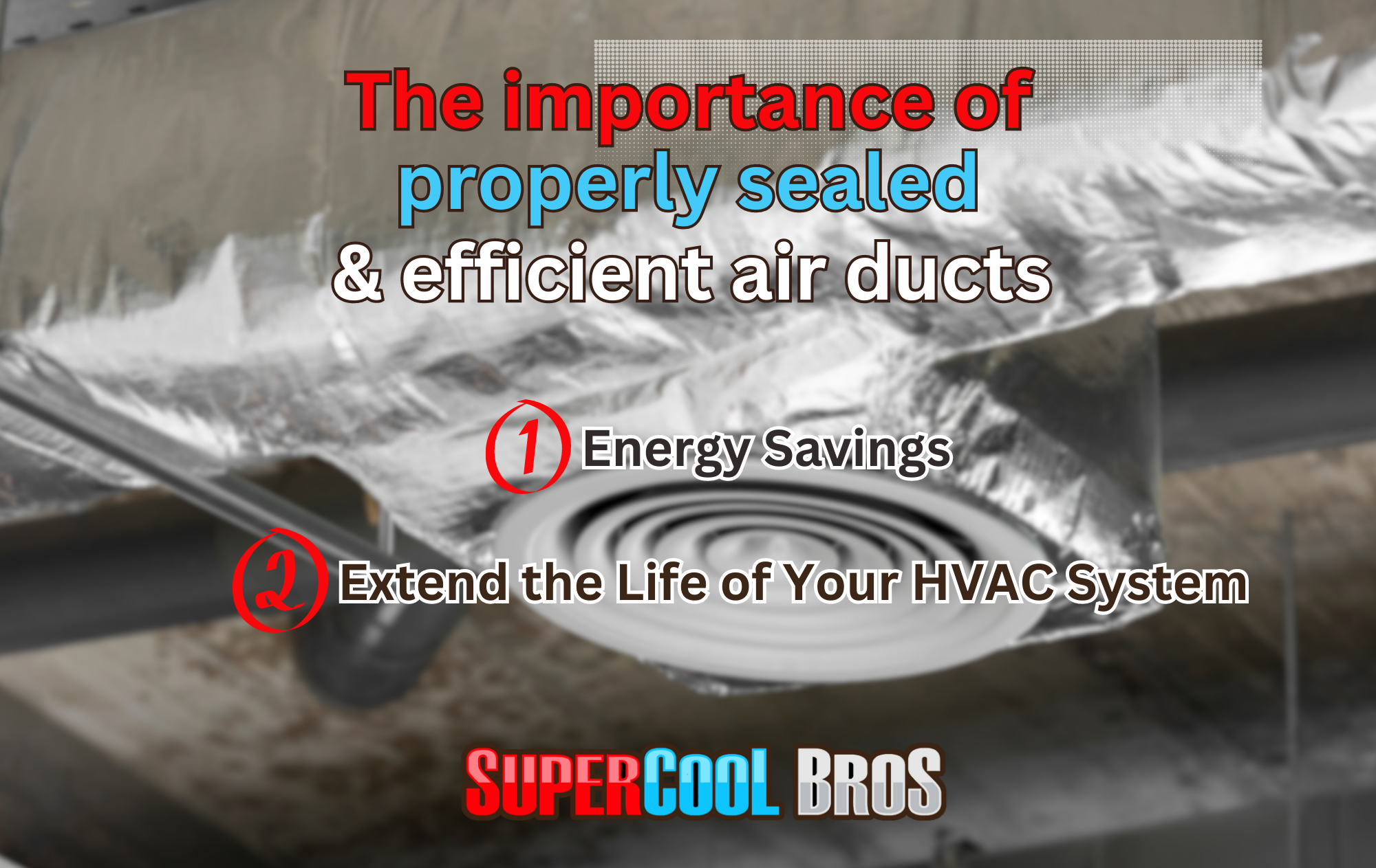 Deltona Air Duct Repair Services | SuperCool Bros Heating and Air